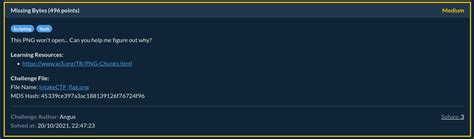 Intakectf Missing Bytes Writeup Chris Harris