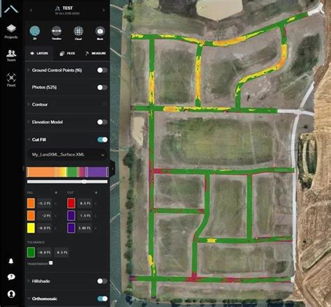How To Use Cut Fill Measurements In Site Scan Manager For Arcgis