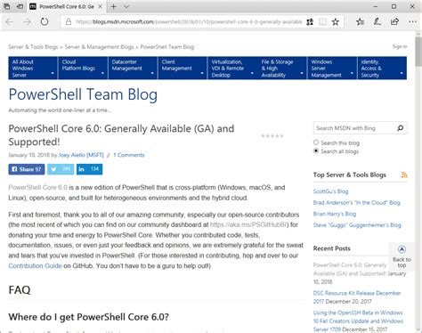 macやlinuxでも動作する「powershell core 6 0」が一般公開 窓の杜