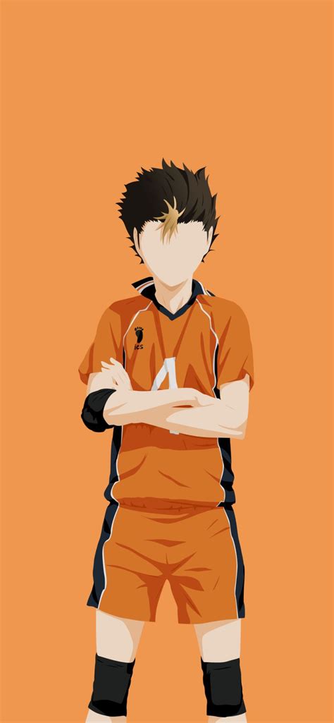 Descargar La Imagen En Teléfono Animado Haikyu Yu Nishinoya