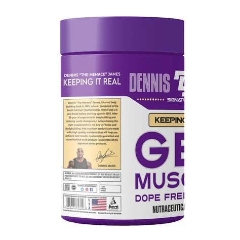 Dennis James Signature Series Get Muscles 120 Tablets