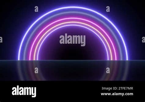 Illuminated Circles Stock Videos Footage Hd And K Video Clips Alamy