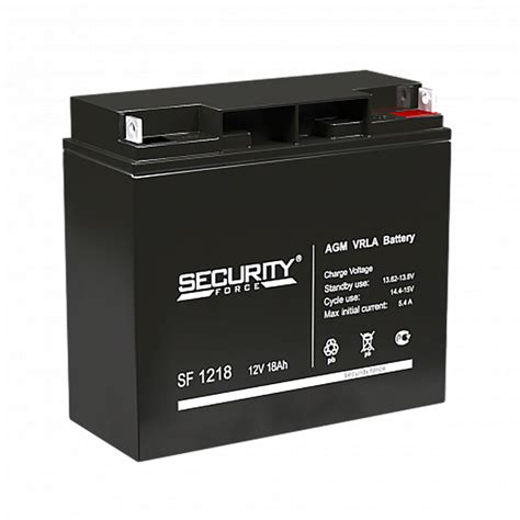 Security Force 12v 18ah Agm Battery American Battery Vereeniging