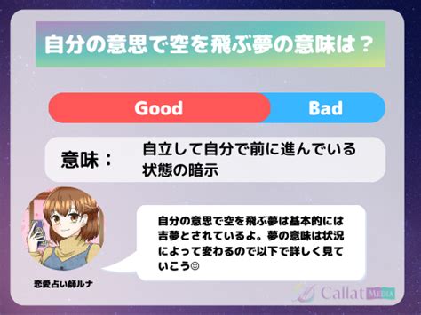 【夢占い】自分の意思で空を飛ぶ夢の意味15選！状況別に解説 Callat Media カラットメディア