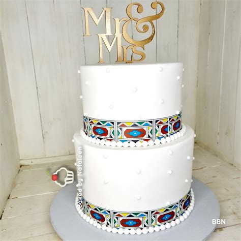 White Traditional 2 Tier Wedding Cake Baked By Nataleen