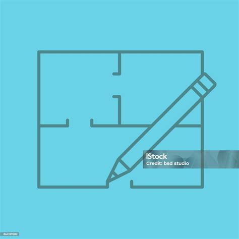 Ikon Denah Lantai Ilustrasi Stok Unduh Gambar Sekarang Apartemen