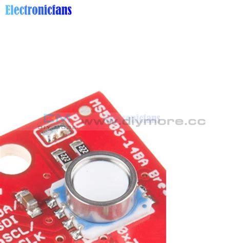 Liquid Gas Pressure Sensor Breakout For Arduino Gy Ms5803 01bagy Ms58