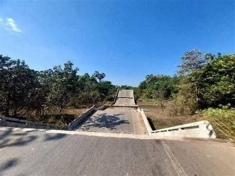 ကော့နွဲ့တံတား ချိုးချခံရပြီးနောက် မြဝတီ ကော့ကရိတ် လမ်းပိုင်းနှင့် မ