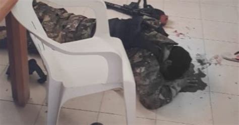 FOTOS Difunden fuertes imágenes de sicarios del CJNG muertos tras