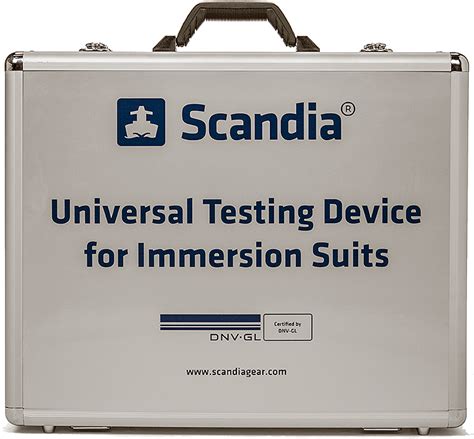 330197 Universal Testing Device For Immersion Suit Medsolas Cert