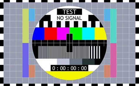 Retro Tv Test Pattern