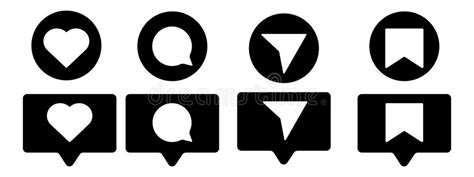 Social Media Comment Interface Stock Illustrations 8381 Social Media