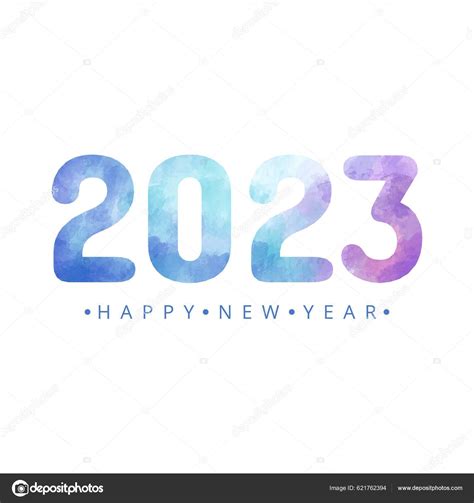 New Year 2023 Holiday Card Celebration Holiday Background Stock Vector