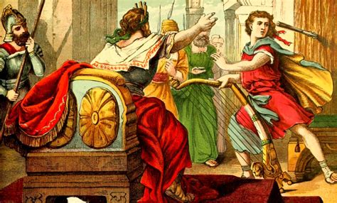 05 Saul Throws A Javelin At David Creazilla