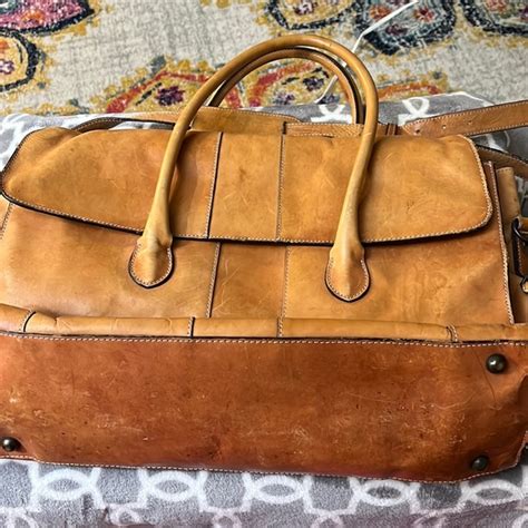 Levenger Bags Levenger Leather Briefcasemessenger Bag Poshmark