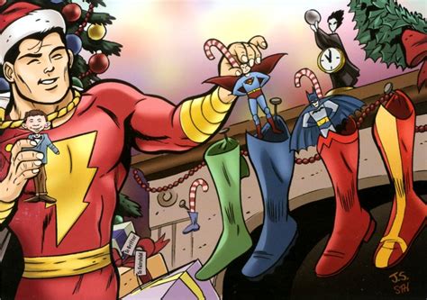DC 2003 Christmas Card Comic Art Community GALLERY OF COMIC ART