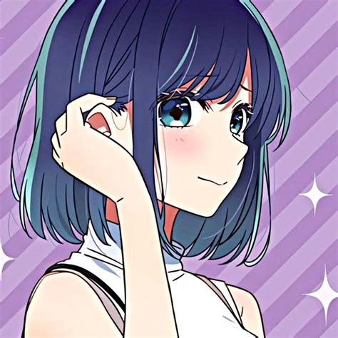 Akane Kurokawa Oshi No Ko Icon Emo Anime Girl Chica Anime Manga