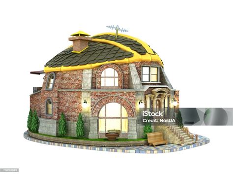 건설 헬멧 3d 렌더링 흰색 그림자의 형태로 건설 개념 집 Diy에 대한 스톡 사진 및 기타 이미지 Diy 건설 산업