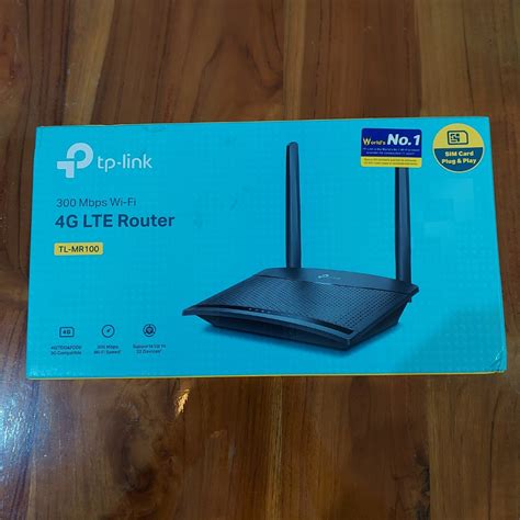 Tp Link Wifi Router Tl Mr G Lte On Carousell