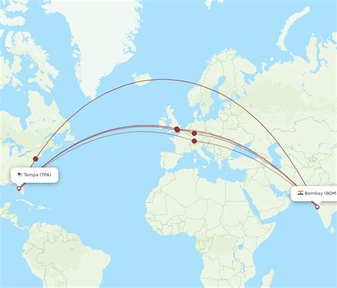 Flights From Tampa To Mumbai Tpa To Bom Airlines And Best Routes