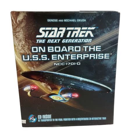 Star Trek Next Generation On Board The Uss Enterprise Ncc 1701 0 Book
