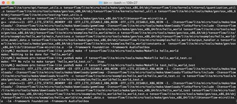 TinyML Book 페이지 을 진행하다가 Error 발생함 Issue yunho tensorflow lite GitHub
