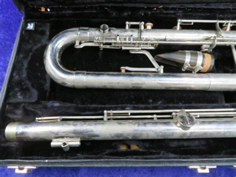 Leblanc Bbb Metal Straight Contra Bass Clarinet Serial 315