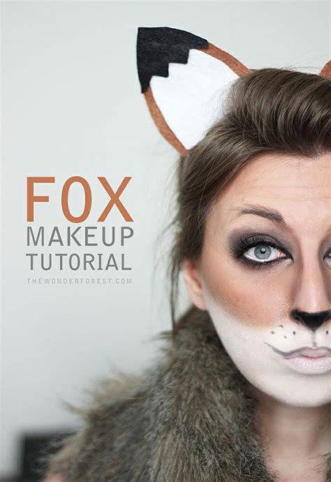 15 Diy Animal Halloween Makeup Tutorials Tip Junkie