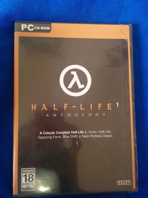 Half Life 1 Anthology Cd-rom Original Pc | Jogo de Computador Valve ...