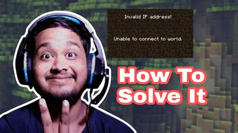 How To Solve Unable To Connect World Problem😎😎 Youtube