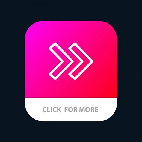 Right Arrow Vector Art PNG Arrow Arrows Right Mobile App Button Android And Ios Line Ver