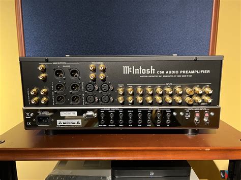 Mcintosh C50 Solid State Stereo Preamplifier Flawless Condition Photo 4565351 Us Audio Mart