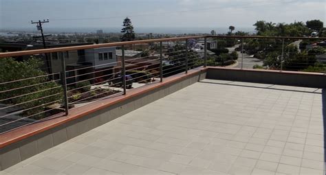 Surface Mounted Deck Posts San Diego Cable Railings