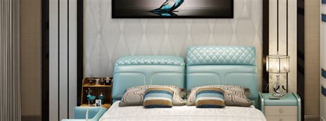 Купить кожаная кровать Ailvju современный минималистский двуспальная кожаная кровать удобная