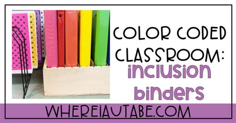 10 Ideas For A Color Coded Classroom Where I Aut A Be