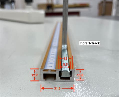 Mft Rails Track What Size T Track Please Uk Workshop
