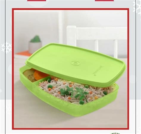 Plastic Tupperware Classic Slim Lunch Box 2 At Rs 300 Piece In