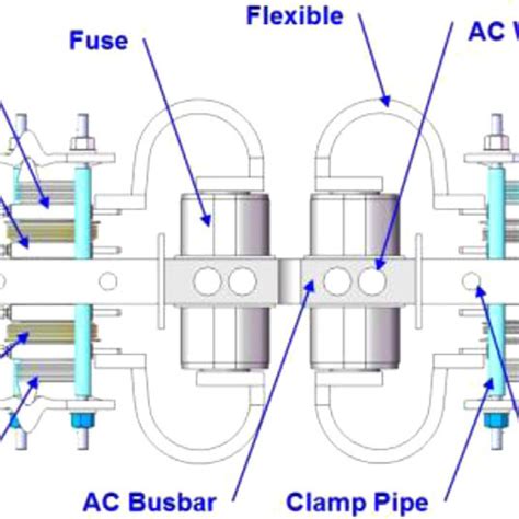 Cross Sectional View Of Thyristor And Fuse Assembly Download
