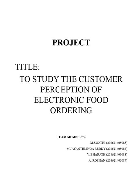marketing sample project 1 1 pdf marketing internet