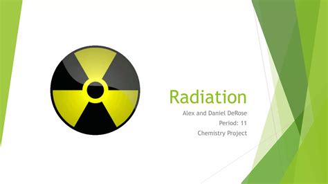 Radiation Ppt