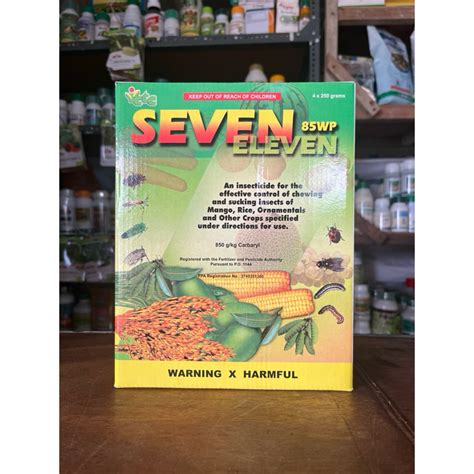 Seven Eleven Insecticide 1 Kg By Ictc ~ Carbaryl Shopee Philippines