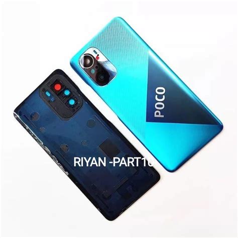 Jual BACKDOOR BACKCASING TUTUP BELAKANG CASING XIAOMI POCO F3 FULLSET RING KACA KAMER ORIGINAL