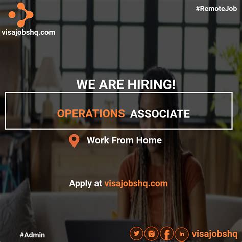 We Are Recruiting An Operation Associate For A Fully Remote Role 100