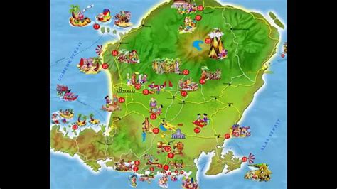 Peta Lombok Map Gili Trawangan Air Meno Map YouTube