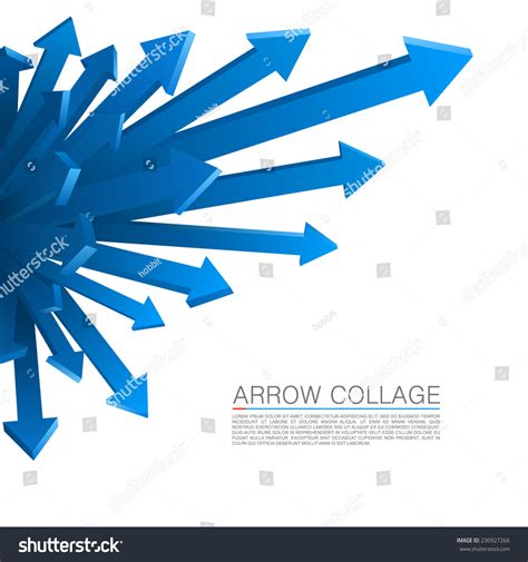 Arrow Explosion Vector Illustration Stock Vector Royalty Free 230927266 Shutterstock