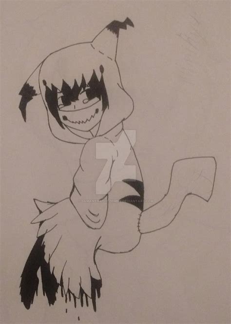 Human Mimikyu By Samanthathezombie On Deviantart