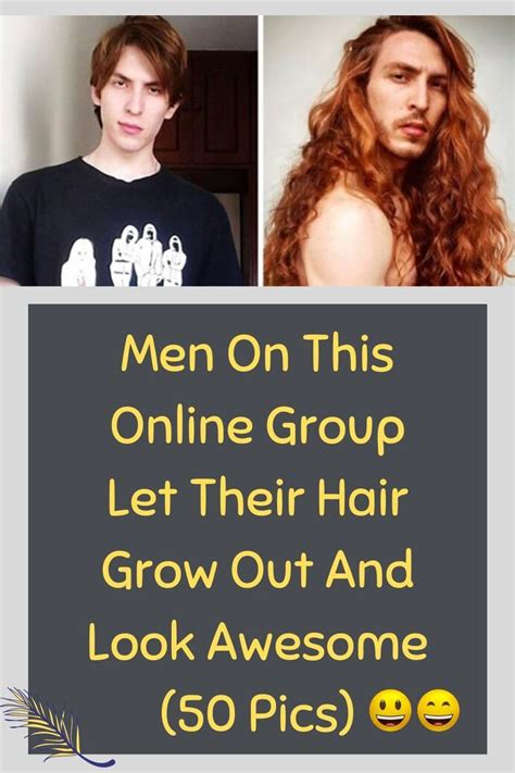 Men On This Online Group Let Their Hair Grow Out And Look Awesome 50