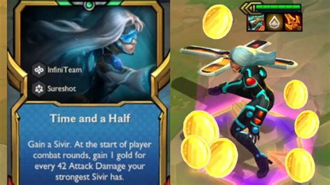 Time And A Half Sivir Augment 3 Star Tft Set 85 Youtube