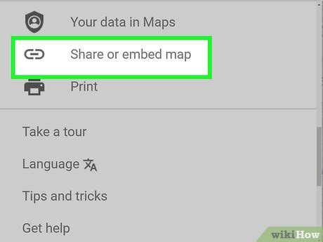How To Embed A Google Map In Html Steps With Pictures