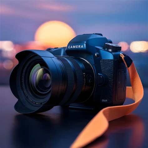 Premium Photo Sleek And Modern Dslr Camera Poised For Action World